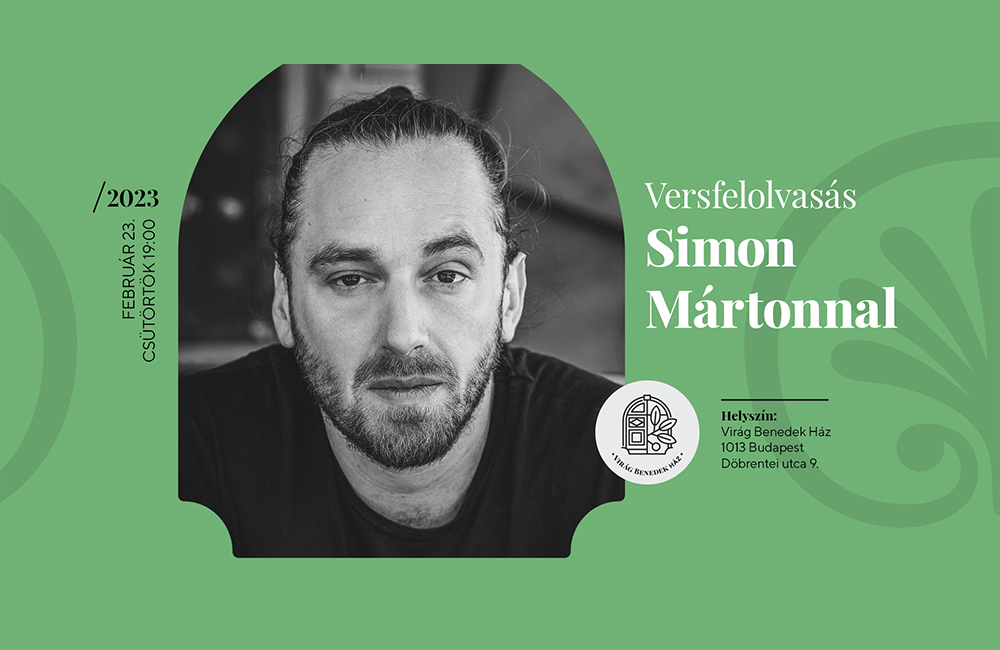 Tixa // Versfelolvasás Simon Mártonnal @ Virág Benedek Ház