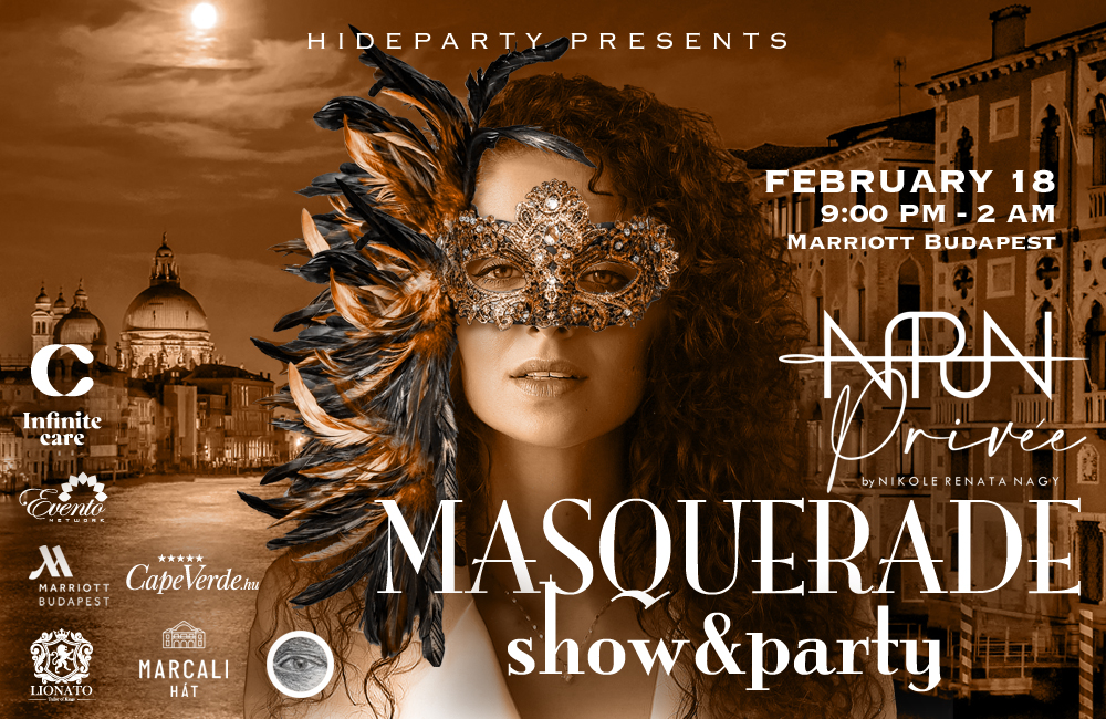 Tixa // MASQUERADE - Show & Party @ Marriott Budapest by Hideparty ...
