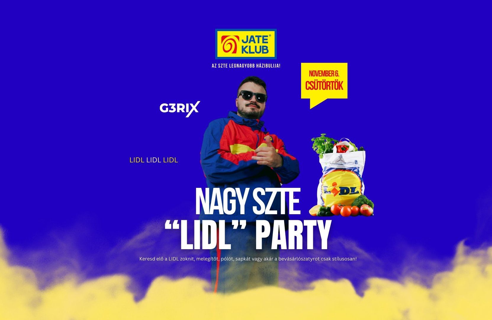 Tixa // LIDL PARTY @JATE Klub, Szeged