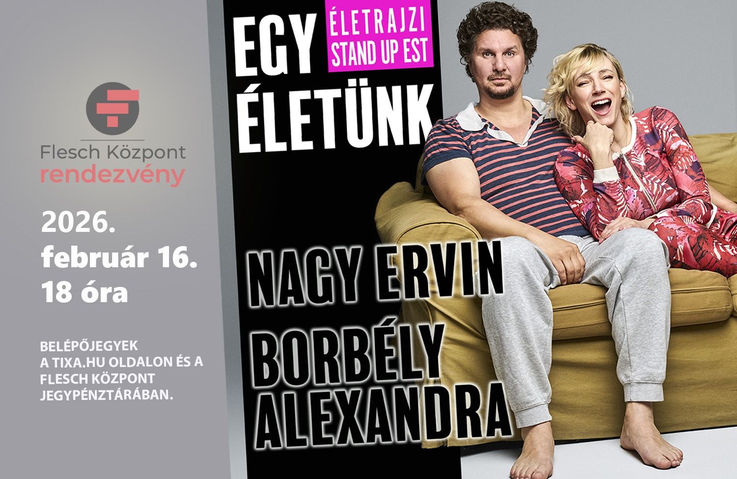Tixa // EgyÉletünk: Nagy Ervin & Borbély Alexandra